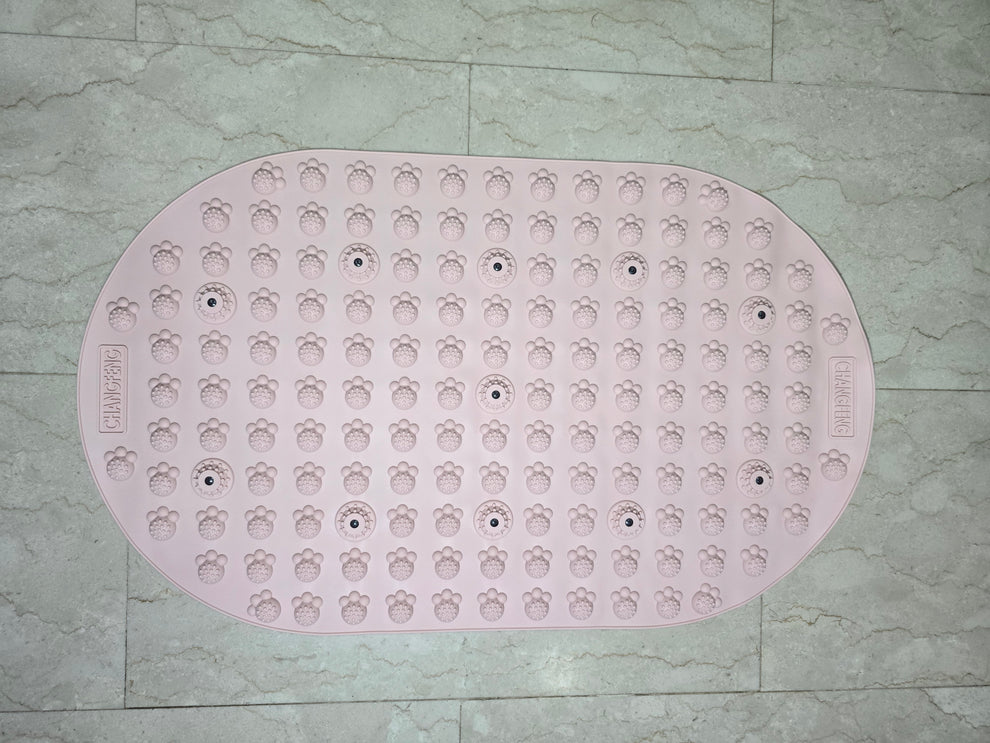 Magnetic Foot Massage Mat Improve Circulation Flow Pink or Grey color ...